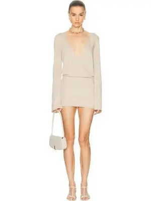 AYA MUSE Gema Mini Dress - Sand