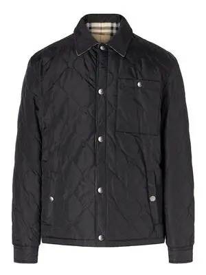 Burberry Reversible Padded Quilted Jacket - Black