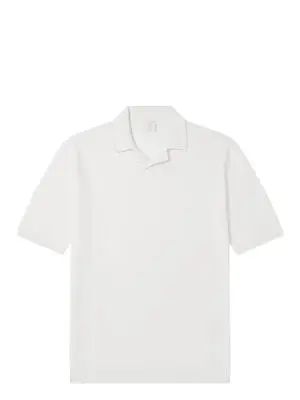 Eleventy Cotton Polo Shirt - White