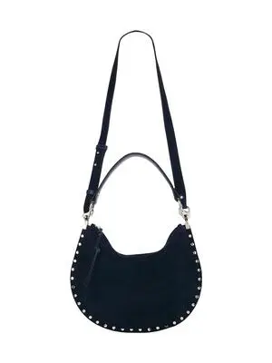 Isabel Marant Oskan Soft Zip Hobo Bag - Dark Midnight