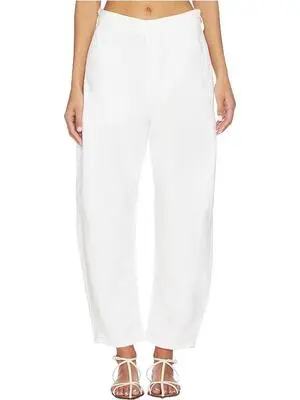 Polo Ralph Lauren Reverse Sateen Tapered Pants - White