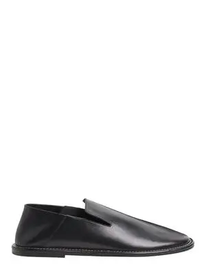 Ami Leather Slippers - Black