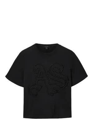 ALLSAINTS Organic Cotton Lisa T-shirt - Black