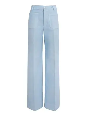 Victoria Beckham Alina Straight Jeans - Blue