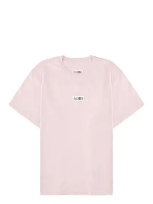 MAISON MARGIELA T-shirt "numeric - Pink