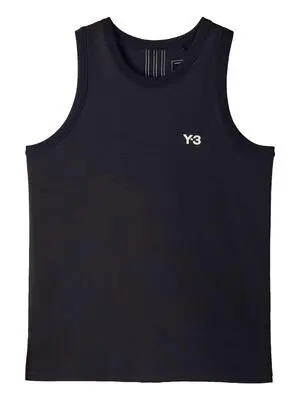 Y - 3 Logo Basketball Tank Top - Black