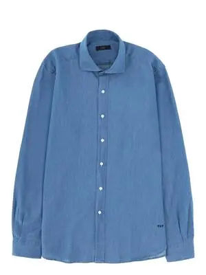 FAY Denim Shirt Blue
