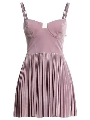 Elisabetta Franchi Mini Dress - Purple