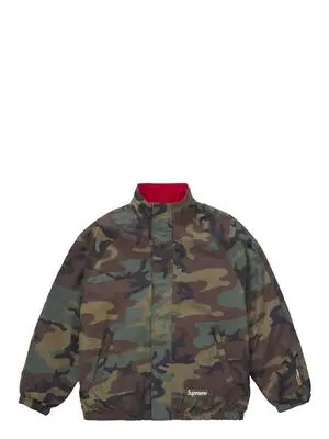 Supreme Polartec Reversible Track Jacket - Woodland Camo