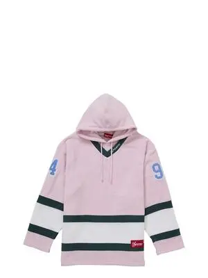 Supreme Polartec Hooded Hockey Jersey - Pink