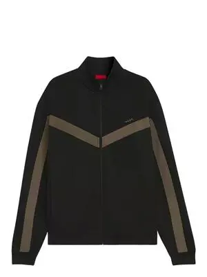 Hugo Zip-up Sweater - Black