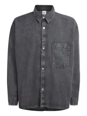 WON HUNDRED Maza Denim Shirt - Grey