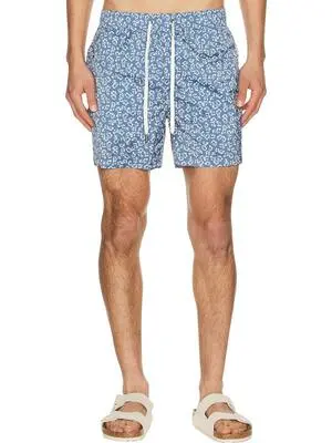 Onia Charles 5 Swim Trunk - Slate Blue