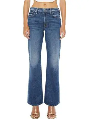 MOTHER The Bookie Skimp Mid-rise Bootcut Jeans - Did You Bring Me Anything