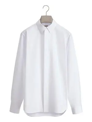 Dior Shirt With Embroidery - White Cotton Poplin