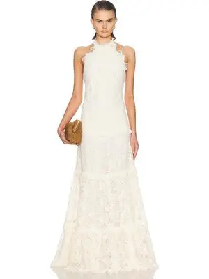 Alexis Paloma Dress - Ivory