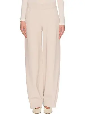 AMIYA Tailored Knit Pant - Ivory