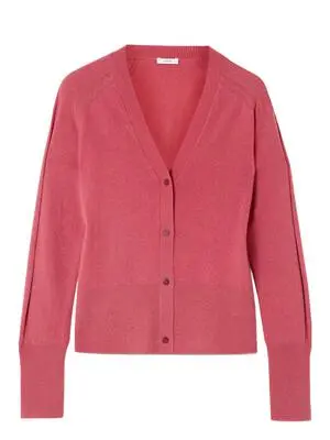 JOSEPH Keane Cashmere-blend Cardigan - Pink