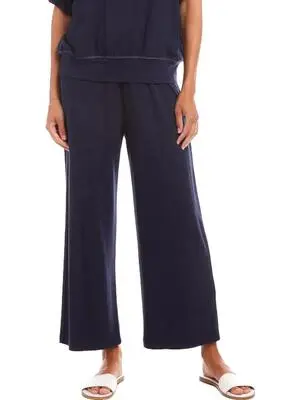 Karen Kane Drawstring Lounge Pants - Navy