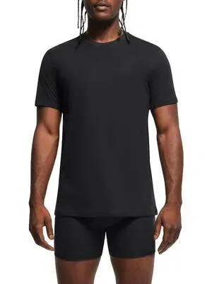 SKIMS Lightweight 3-pack Cotton T-shirts - Obsidian
