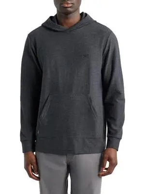 DARK SEAS Ginther Brushed Cotton Hoodie Black