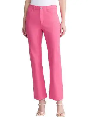 Jones New York Lexington Straight-leg Pants - Coral Canyon