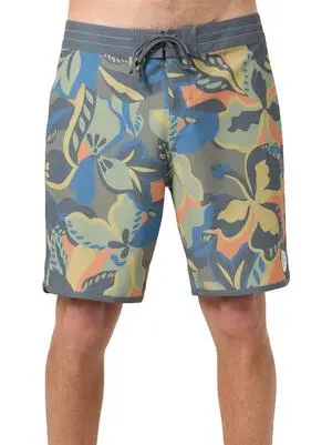 O'Neill Printed Board Shorts - Dark Shadow