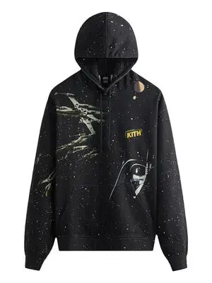 Kith X Star Wars War Hoodie - Black