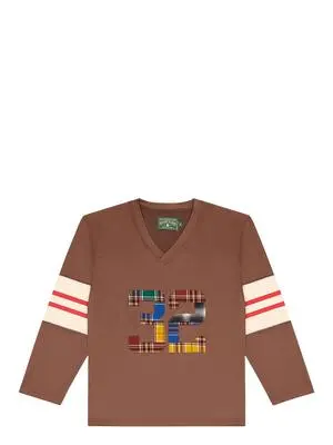 DENIM TEARS Jb Football Jersey - Brown