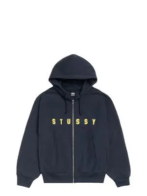 StÜssy Lens Zip Hoodie - Blue