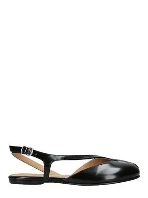MAISON MARGIELA Tabi Leather Slingbacks - Black