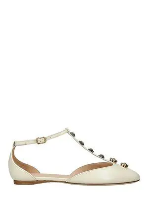CHLOÉ Celeste Leather Ballet Flats