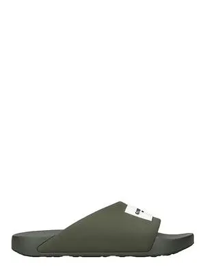 Givenchy Rubber Slides - Khaki