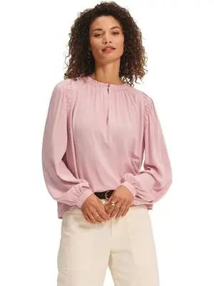 Velvet By Graham & Spencer Tamara Blouse - Pink