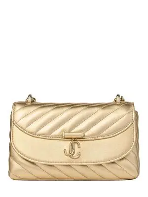 JIMMY CHOO Curve Crossbody Bag - Gold/shiny Gold