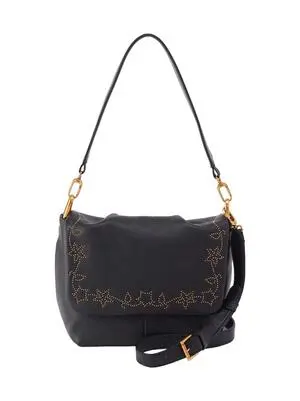 Hobo Harley Convertible Leather Shoulder Bag - Black