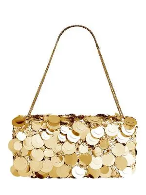 Rabanne 1969 Pailette Shoulder Bag - Gold