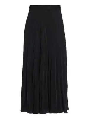 MAISON MARGIELA Polyester Midi Skirt - Black