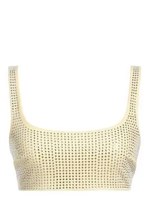 Patrizia Pepe Crop Top - Yellow