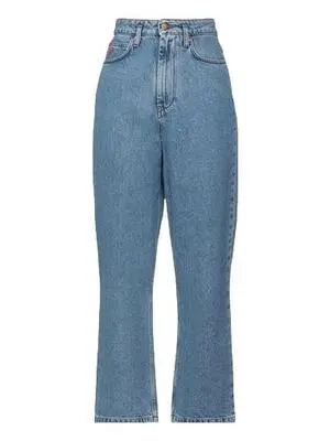 Philosophy Di Lorenzo Serafini High-waisted Tapered Jeans - Blue