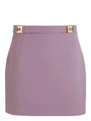 Elisabetta Franchi Mini Pencil Skirt - Purple