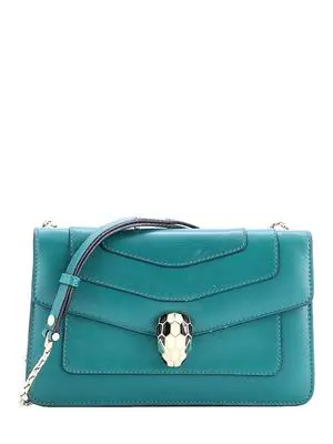 BVLGARI Small Serpenti Forever Shoulder Bag - Green
