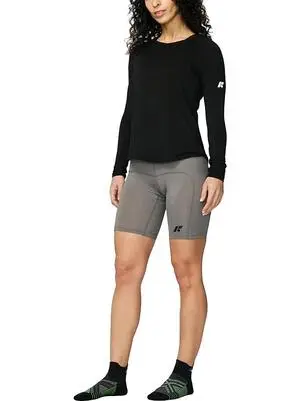 Forme Core V-neck Long Sleeve - Onyx