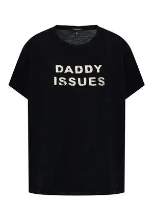 R13 Printed T-shirt - Black