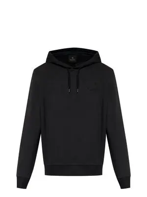 Paul Smith Sweatshirt With Embossed Logo - Black