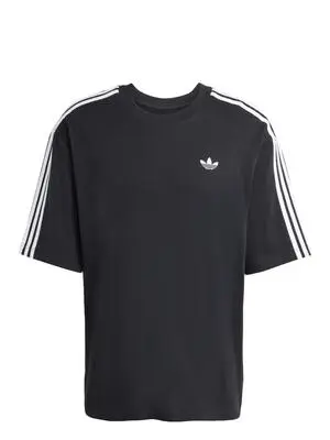 Adidas Adicolor 3-stripes Oversized Tee Xs Black