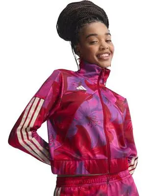 Adidas X Farm Rio House Of Tiro Track Top - Bahia Magenta / Active Maroon / Crystal Linen