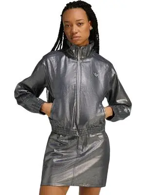 Adidas Firebird Track Top - Silver Metallic