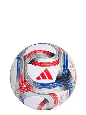Adidas 2026 Major League Soccer League Nfhs Ball - White / Royal Blue / Red / Silver Metallic