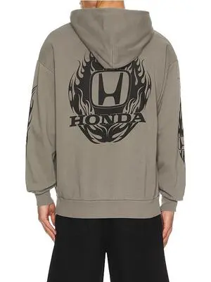 CPTN APPAREL Honda Tribe Hoodie - Charcoal